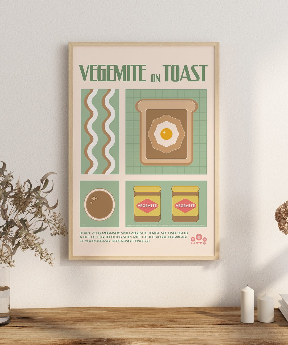 Vegemite Art Print - Original Vera Fleur
